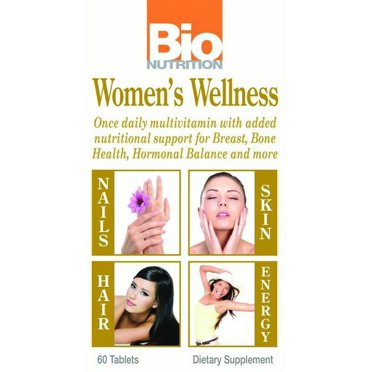 Bio Nutrition Inc. Womens Wellness, 60 Ct - Walmart.com