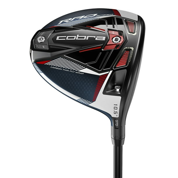 NEW Cobra RadSpeed Blue/Red 9° Driver Motore X F1 6 Stiff - Walmart.com
