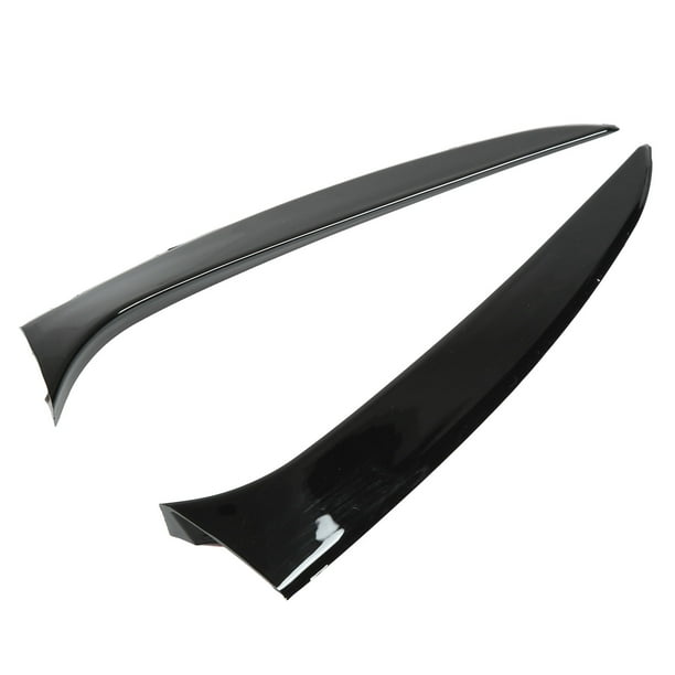 Rear Window Side Canard Splitter,2pcs Gloss Black Rear Rear Window Side ...