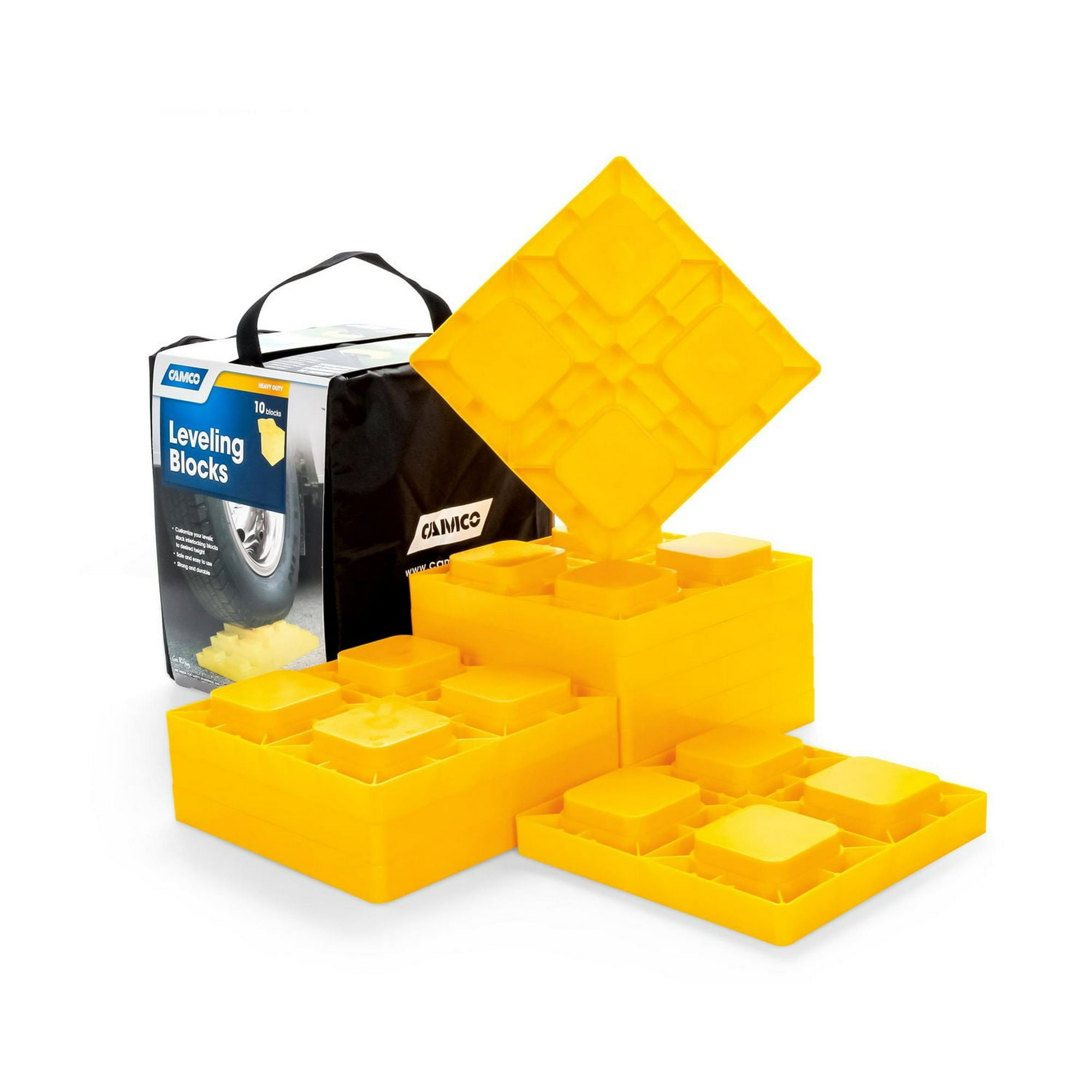 Click here for Camco Leveling Blocks  10 Blocks - Heavy Duty (445... prices