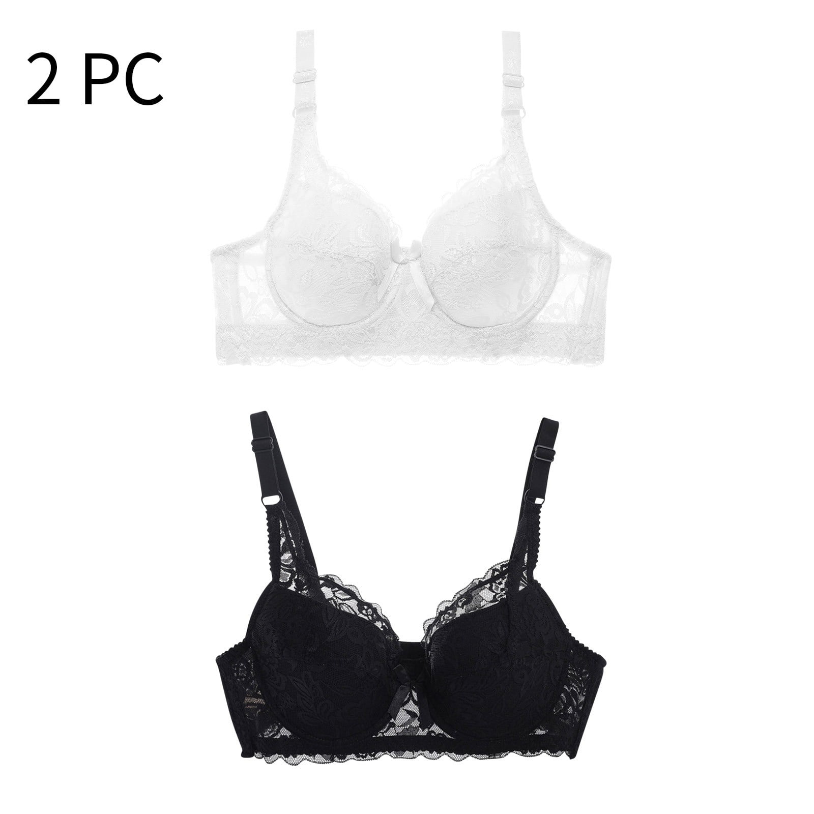 Click here for Ylioge 2 Pack Plus Size Womens Bras S-4xl Lightwei... prices