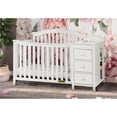 AFG Baby Furniture Kali II 4-in-1 White Convertible Crib and Changer ...