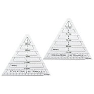 sunsanly Acrylic Template Ruler DIY Wallet Handcraft Ruler Clear Easy ...