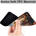 for Samsung Galaxy S23 Ultra Case,Black Soft TPU Silicone Shockproof ...