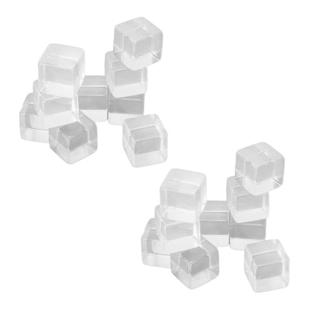 Transparent Dice Cubes, Blank Dice Cubes DIY Handcraft Wide ...