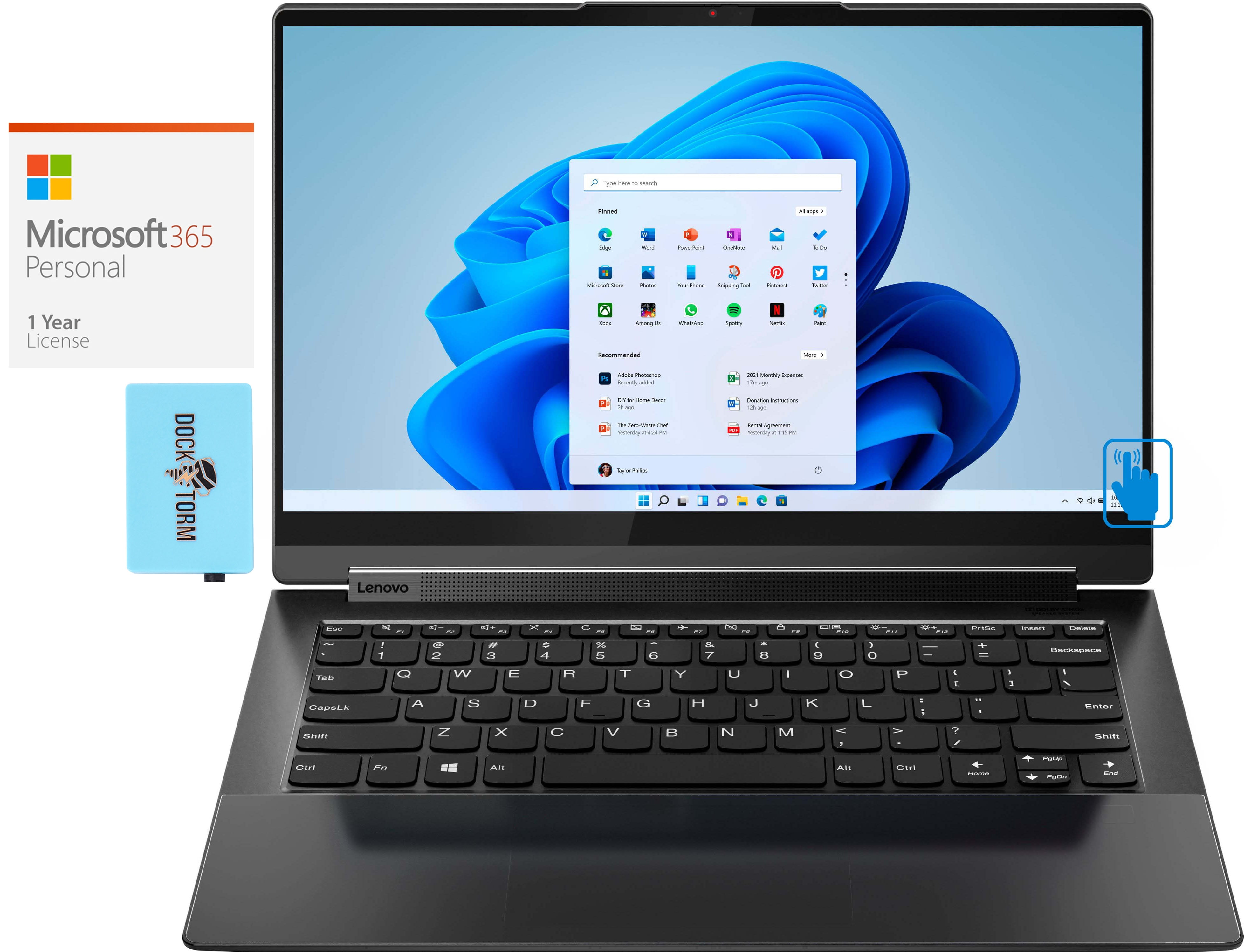 Lenovo Yoga 9i Home & Entertainment 2-in-1 Laptop (Intel i7-1195G7 4 ...