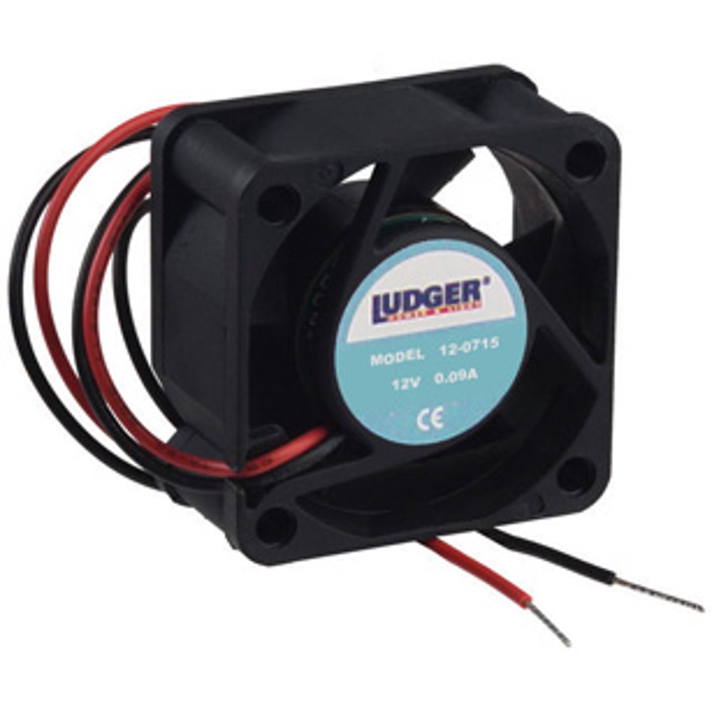 Nippon 120715 12V Mini Fan 3/4"X1 1/2" - Walmart.com - Walmart.com