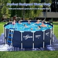 TINSUN 15ft Large Swimming Pool, Easy Set Above Ground Pool for Family ...