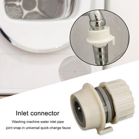 Lutabuo Washing Machine Water Pipe Connector Buckle Joint Turn Four ...
