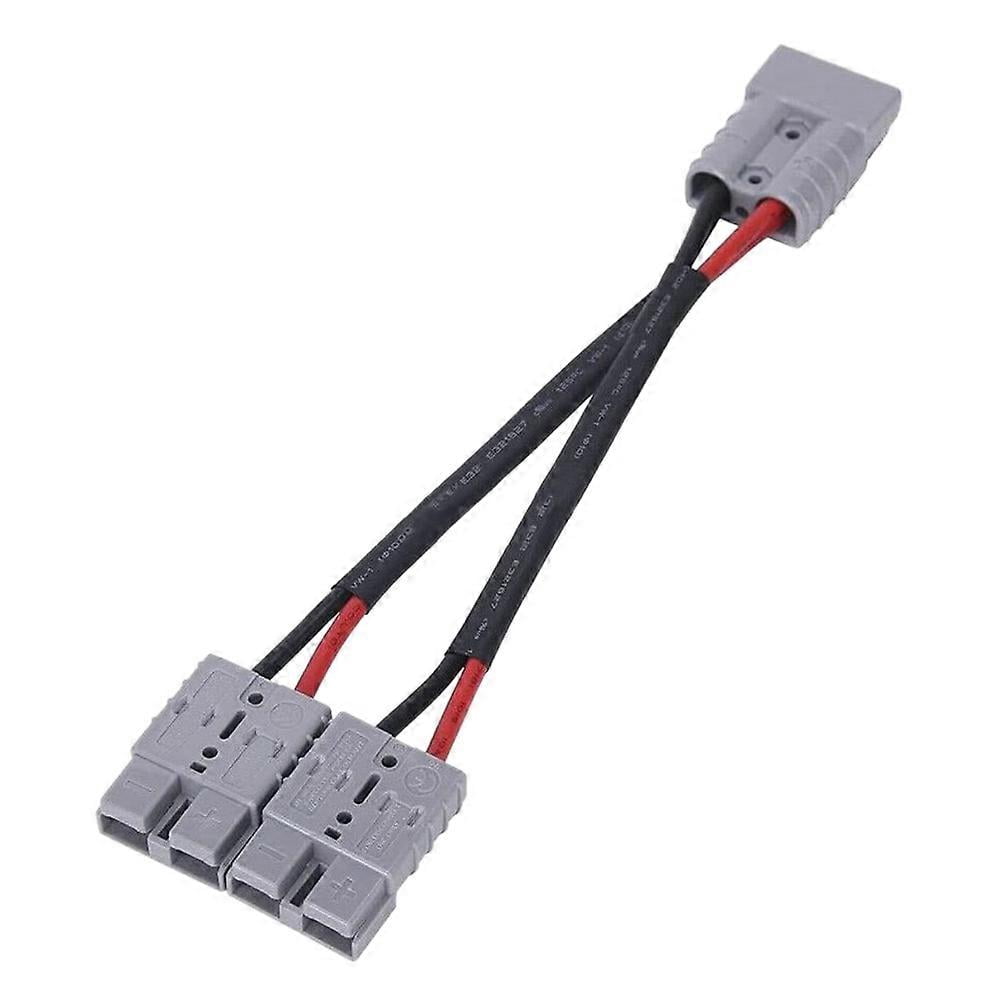 50A for Anderson Plug Connector Dual Y Adapter Connector with 6MM Cable ...