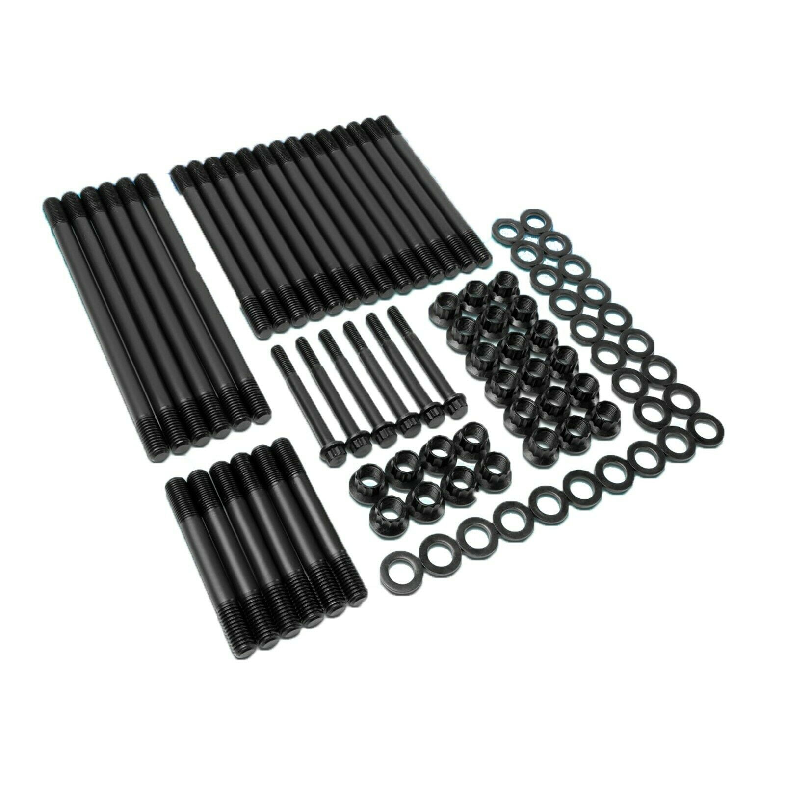 12-Point Cylinder Head Stud Kit For 89-98 Dodge Ram 2500 3500 Cummins 5 ...