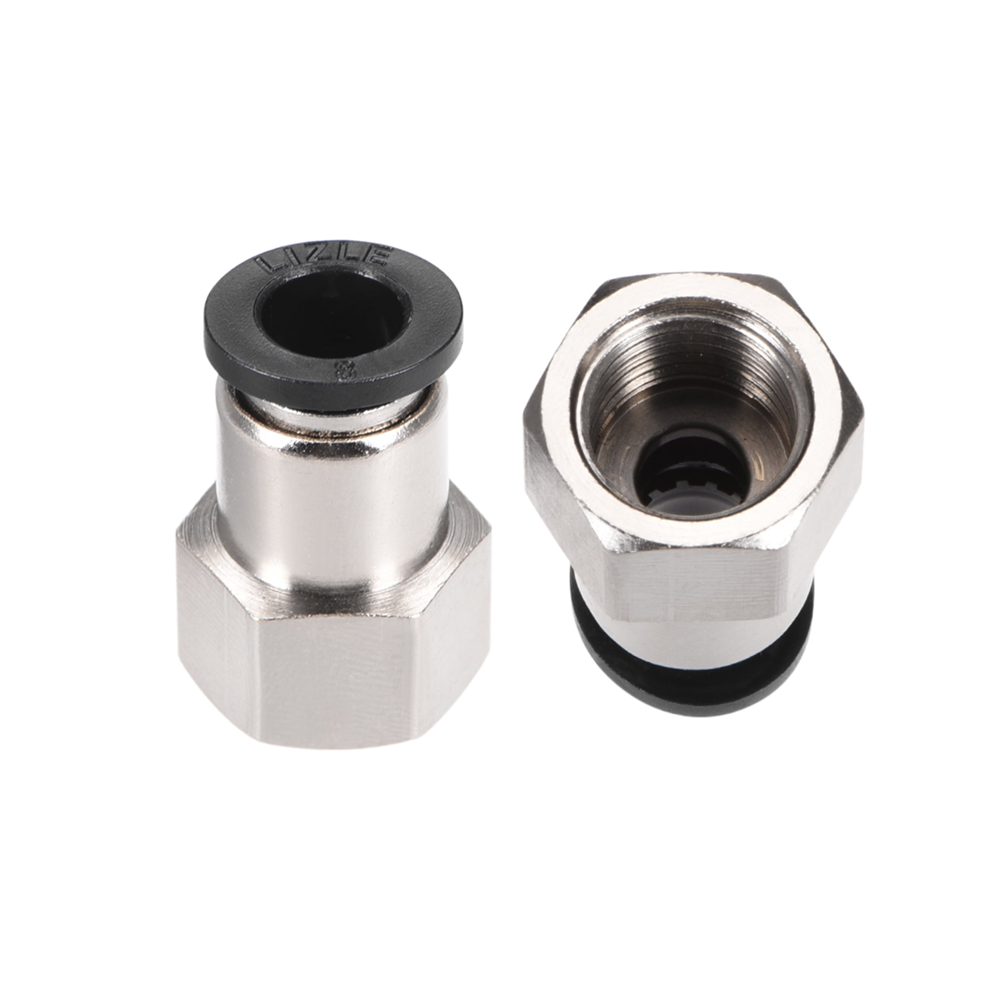 1/4" G Female Straight Thread 5/16" Tube OD Push In Joint Pneumatic ...