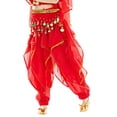 Childrens Jeans Lightweight Harem Hip Scarf Belly Dance Practice Girl'S ...