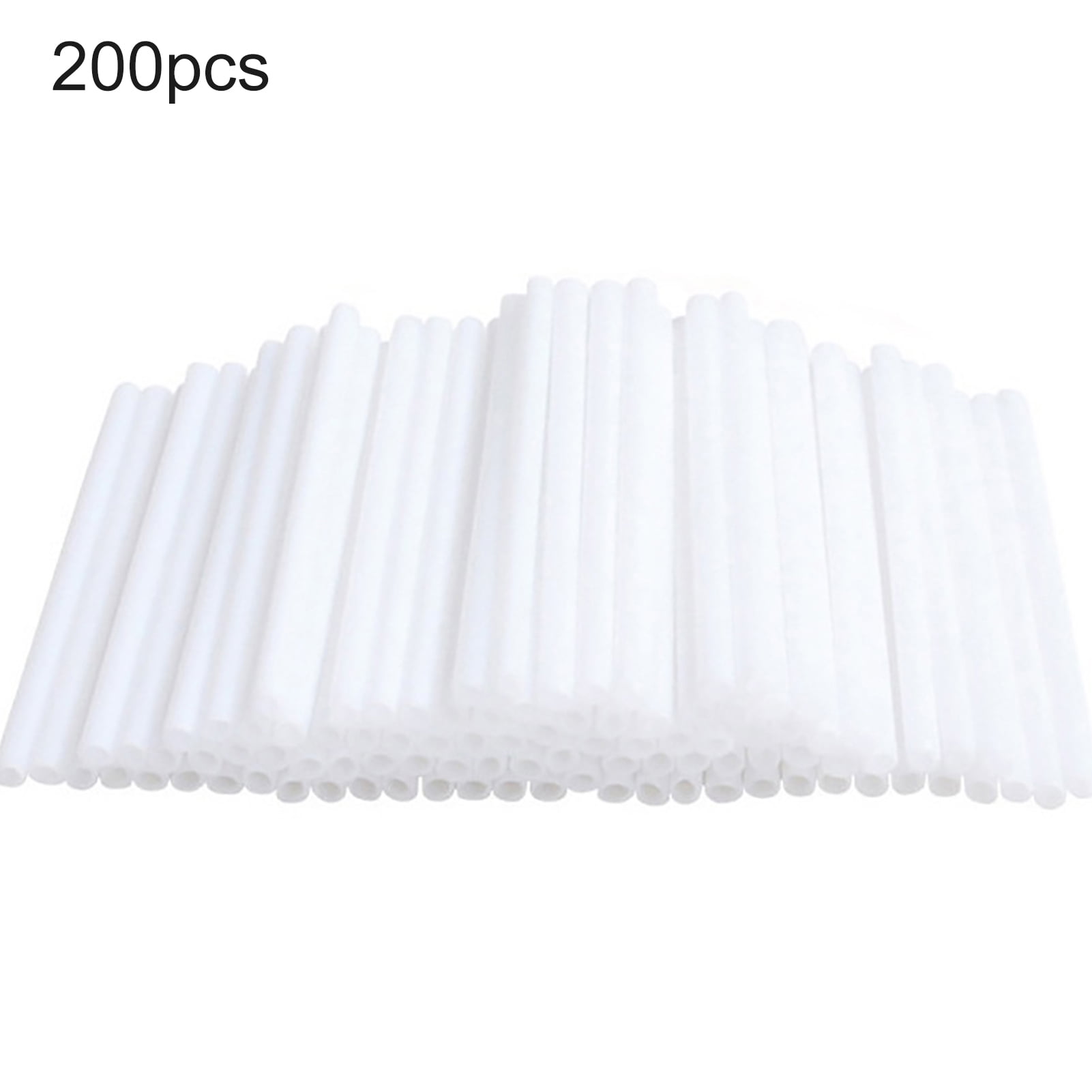 200Pcs Plastic Sucker Sticks Lolly Lollipop Candy Chocolate DIY ...
