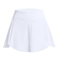 DHFJKG Womens Swim Skirt Crissover Fashion High Waist Solid Color A ...