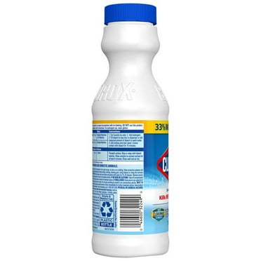 Clorox Regular Bleach with CloroMax Technology, 43 oz, 6 Bottles ...
