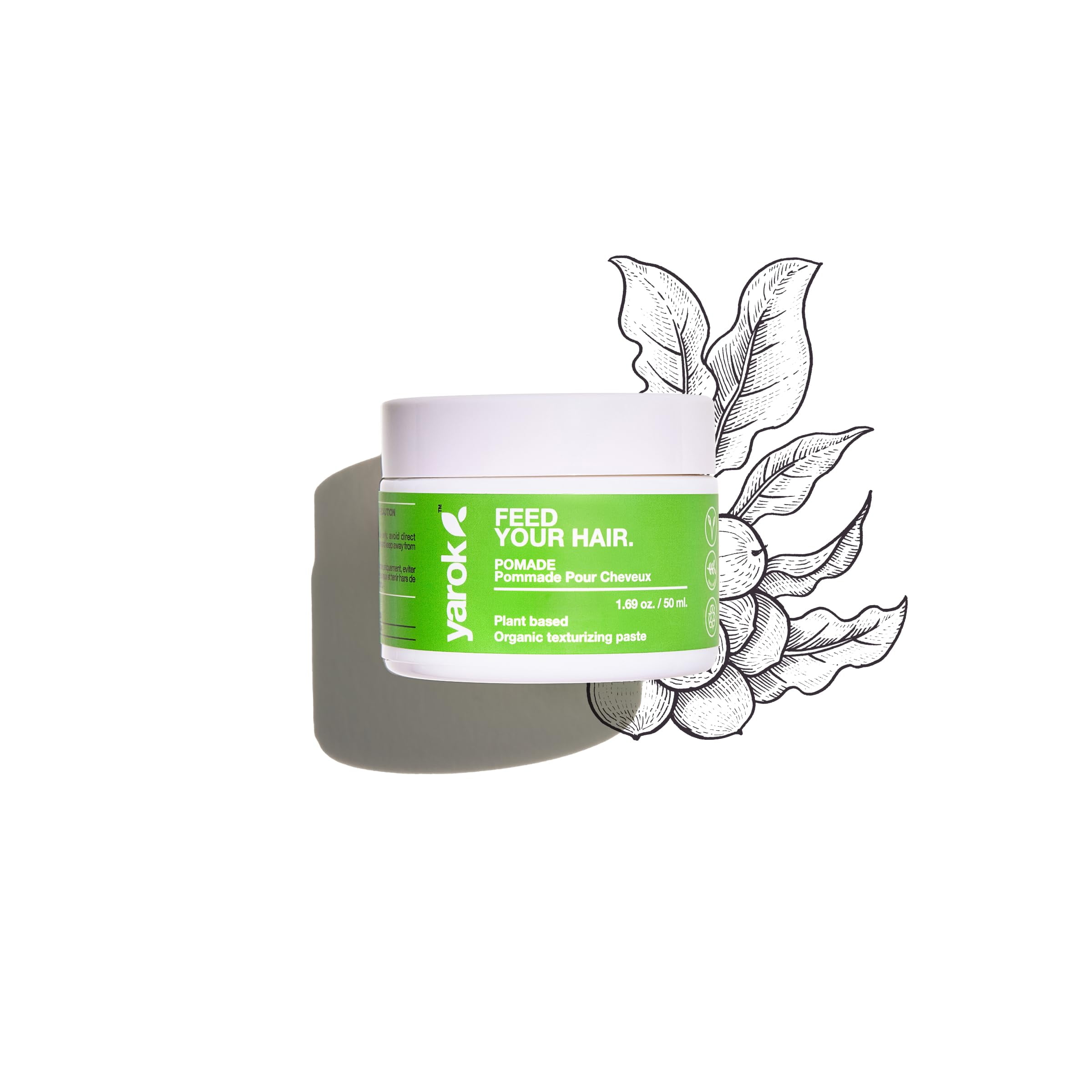 Yarok - Pomada para peinar Feed Your Hair - Da volumen y texturiza al ...