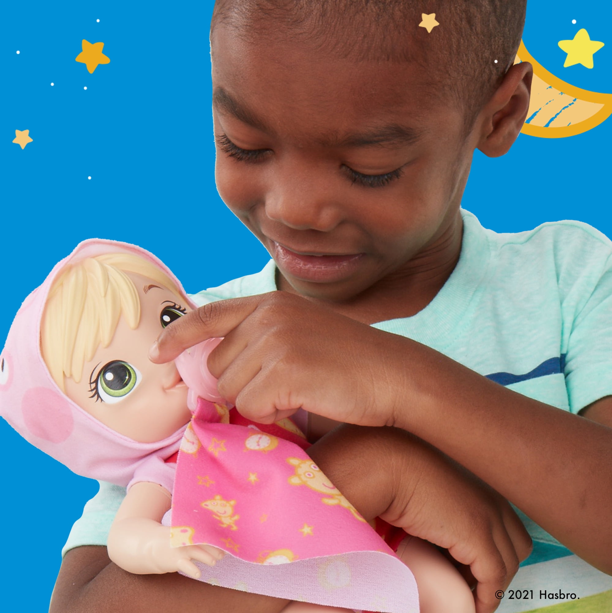 Buy Baby Alive Goodnight Peppa Doll, Peppa Pig Toy, Blonde Hair ...