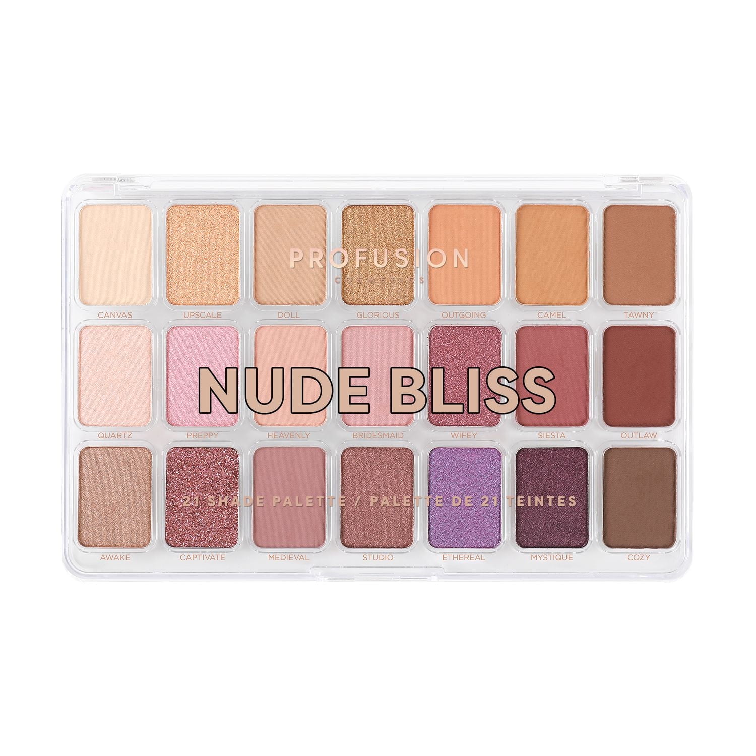 Click here for Profusion Cosmetics Artistry 21 Shade Palette prices
