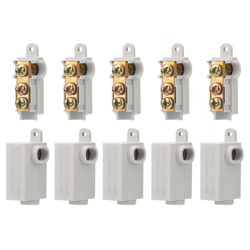 Click here for Unbranded 10pcs 6 Awg Gauge T-Type Wire Connector... prices