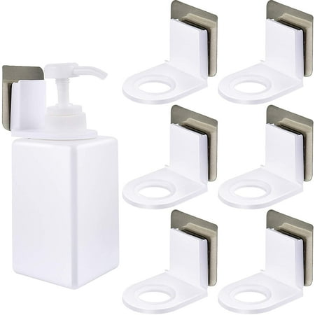 Shower Gel Shampoo Bottle Rack Holder Hook Bracket Bathroom Wall ...