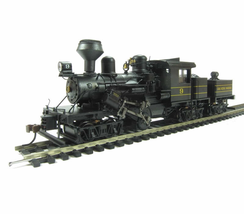 70 Ton 3 Truck Shay Climax DCC Cass Scenic Railroad - Walmart.com