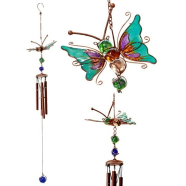 Octopus Wind Chimes 30 Inch Cast Iron Garden Decor - Walmart.com