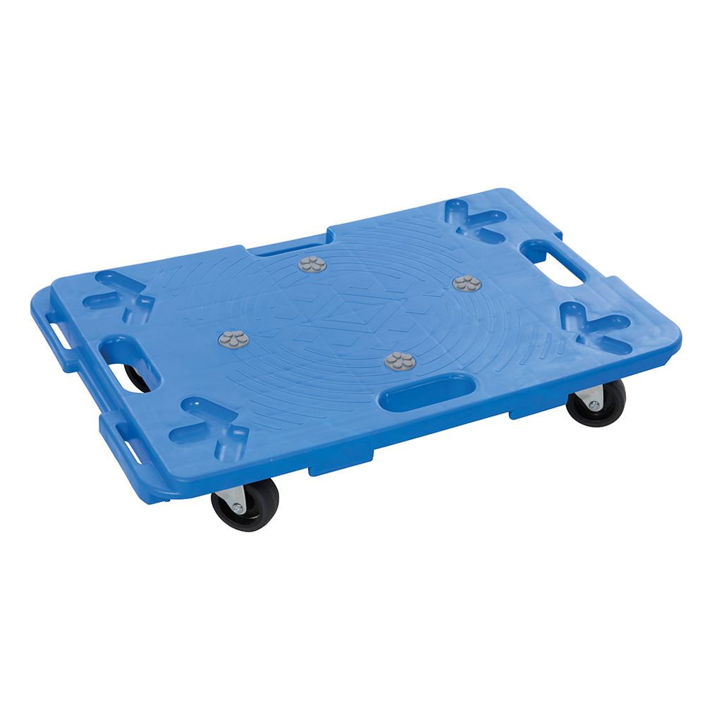 Silverline - Interlocking Plastic Dolly - 100kg - Walmart.com