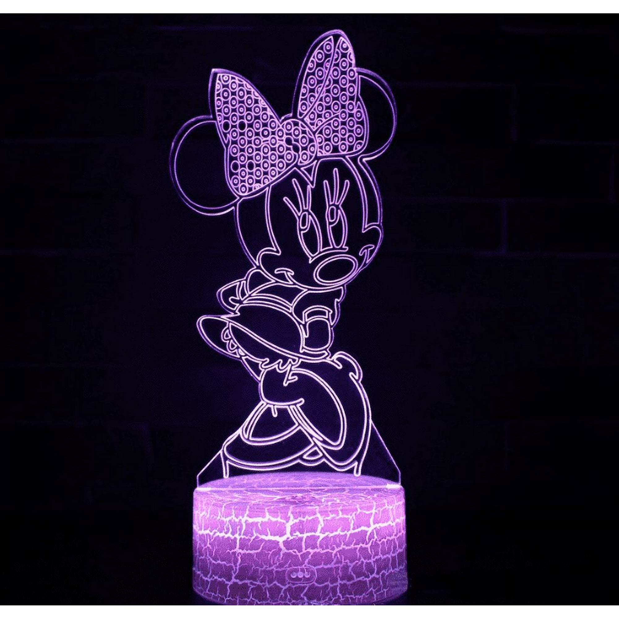 Click here for Vuszr Minnie Mouse 3d Illusion Lamp Led Night Ligh... prices