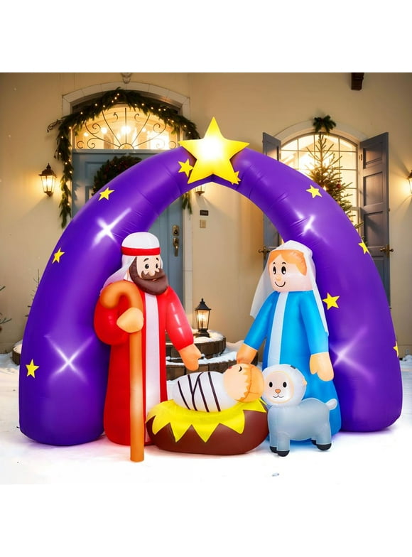 Nativity Inflatables in Nativity Scenes - Walmart.com