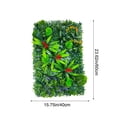 Artificial Hedge Fence Panel, Expandable Faux Leaf Privacy Screen ...