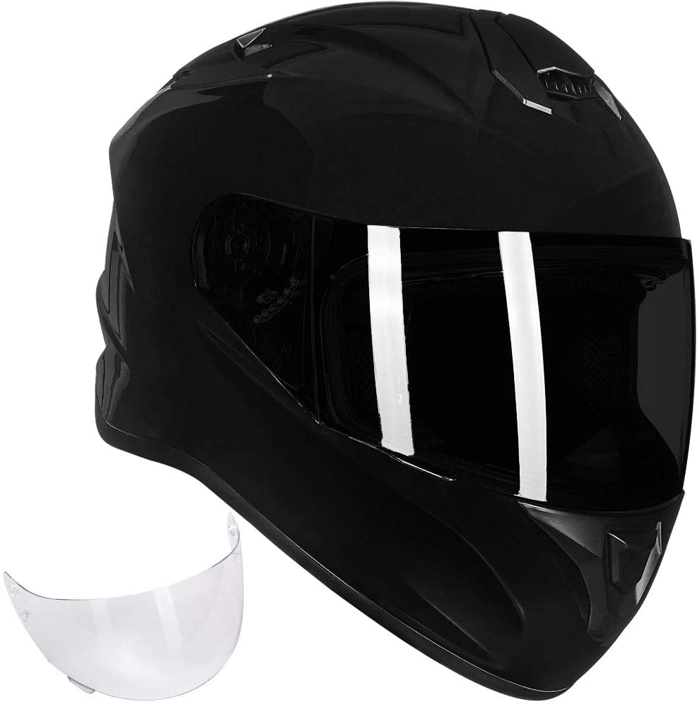 ILM Full Face Motorcycle Street Bike Helmet with Enlarged Air Vents ...