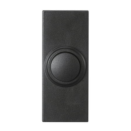 Heath Zenith Heath Zenith Satin Nickel Wireless Push Doorbell Button ...