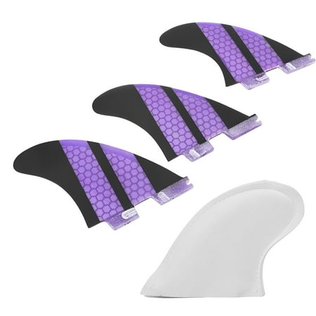 Herwey Purple Surf Fin, Surfboard Fin, Canoes For Kayaks Rowing Boats ...