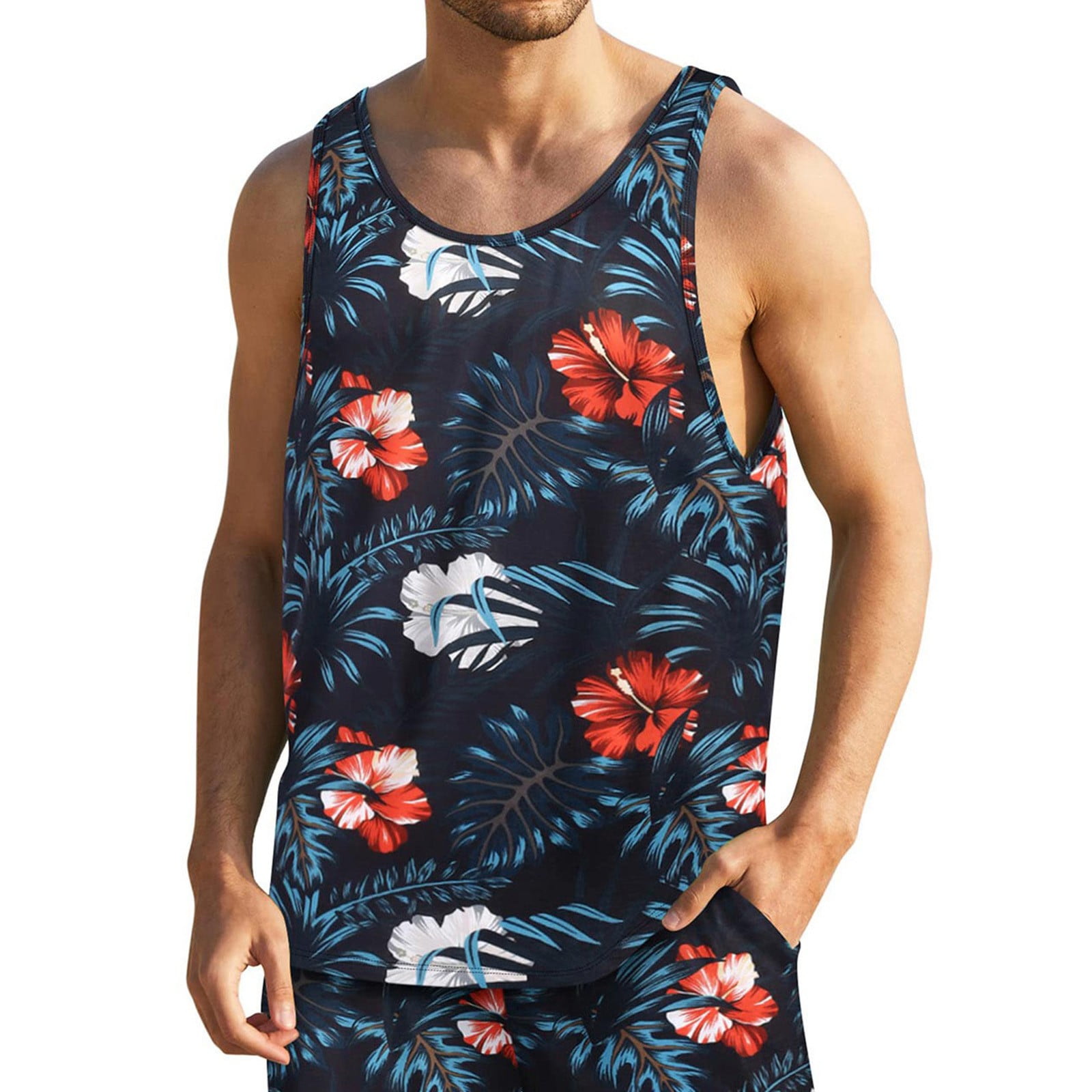 Click here for Ketyyh-Chn99 Mens Tank Top 2024 Mens And Big Mens... prices