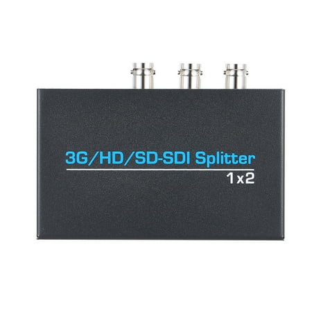 SDI Splitter SD/HD/ 3G SDI 1x2 Splitter 1 Input and 2 Output up to 300m ...