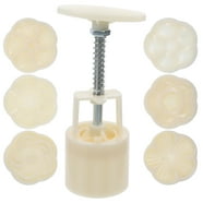 DSH Mooncake Mold Flower Mid-autumn Festival Hand Press Moon Cake ...