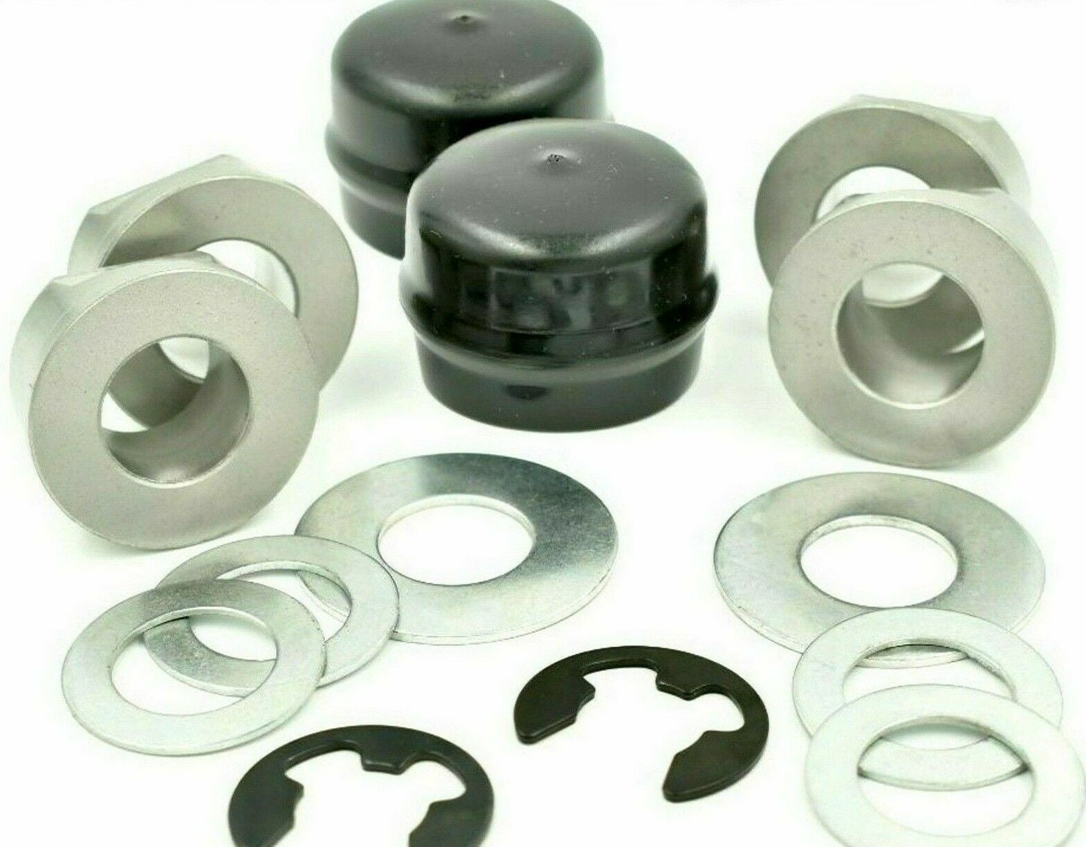 AIPICO Front Wheel Bushing Bearing Conversion Kit Hub Caps Bearing ...