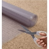 Heavy-Duty Clear Vinyl Carpet Protector Floor Runner with Grippers - 27 ...