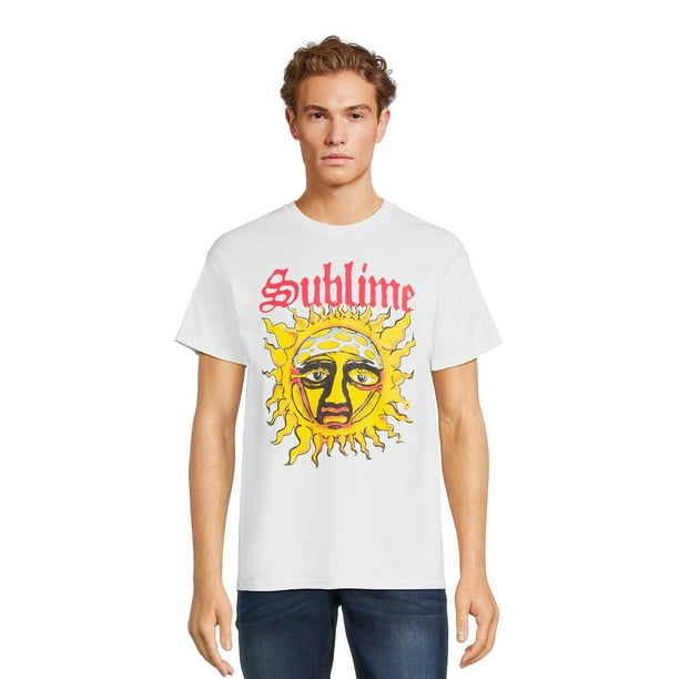 Sublime Men's Graphic Band Tee with Short Sleeves, Sizes S-3XL ...