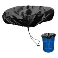 BB55 Versatile 55 Gallon Drum Burn Barrel with Removable Lid for Trash ...