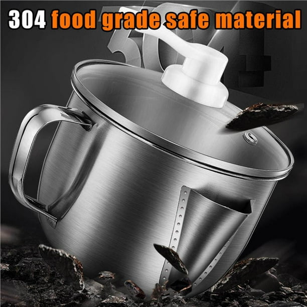 fastboy Stainless Steel Oil Seperator Household Oil Filter Bowl with ...
