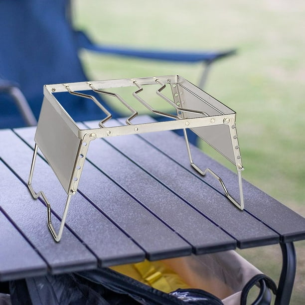 Parrilla de camping plegable para fogatas, parrilla portátil ...