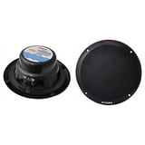 PYLE PLMRKT2B - Marine Receiver Speaker Kit - 2-Channel Amplifier w/ 6. ...