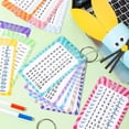 15 Pcs Multiplication Flashcards 0-12, Times Table Flash Cards ...