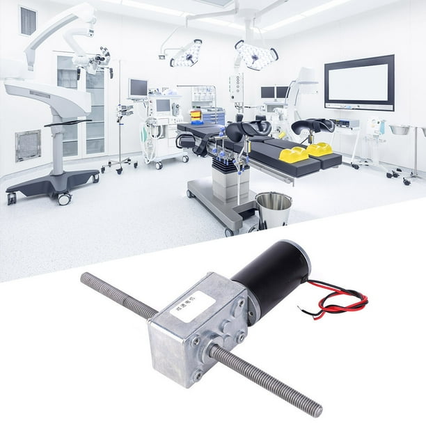 Motorreductor helicoidal en V, motorreductor de doble eje de metal de 12 V, motorreductor de ...