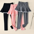 Beautyzll Toddler Kids Girls Tutu Leggings with Skirt Spring Fall Soft ...