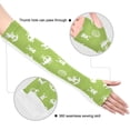 Cartoon Airplane Rabbit Pattern UV Protection Cooling Arm Sleeves ...