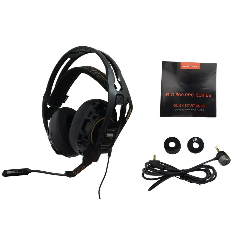 Plantronics RIG 500 Pro HC Gaming Stereo Headset Over Ear Wired 3.5mm ...