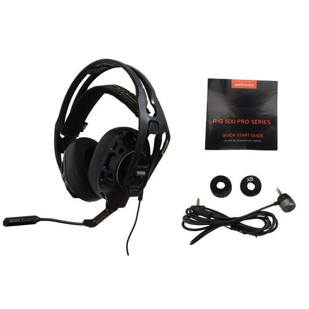 Plantronics RIG 500 Pro HC Gaming Stereo Headset Over Ear Wired 3.5mm ...